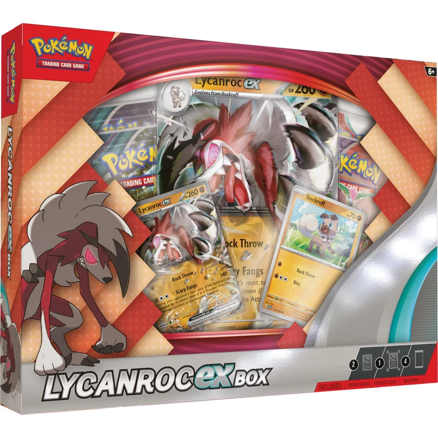 Pokémon Lycanroc ex box - Maximus
